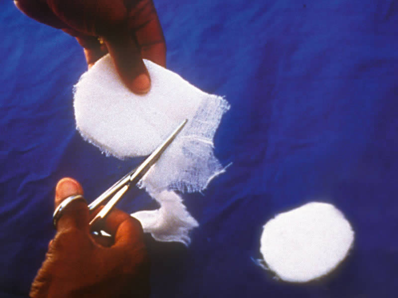 Community Eye Health Journal » How to apply an eye pad, shield, and bandage